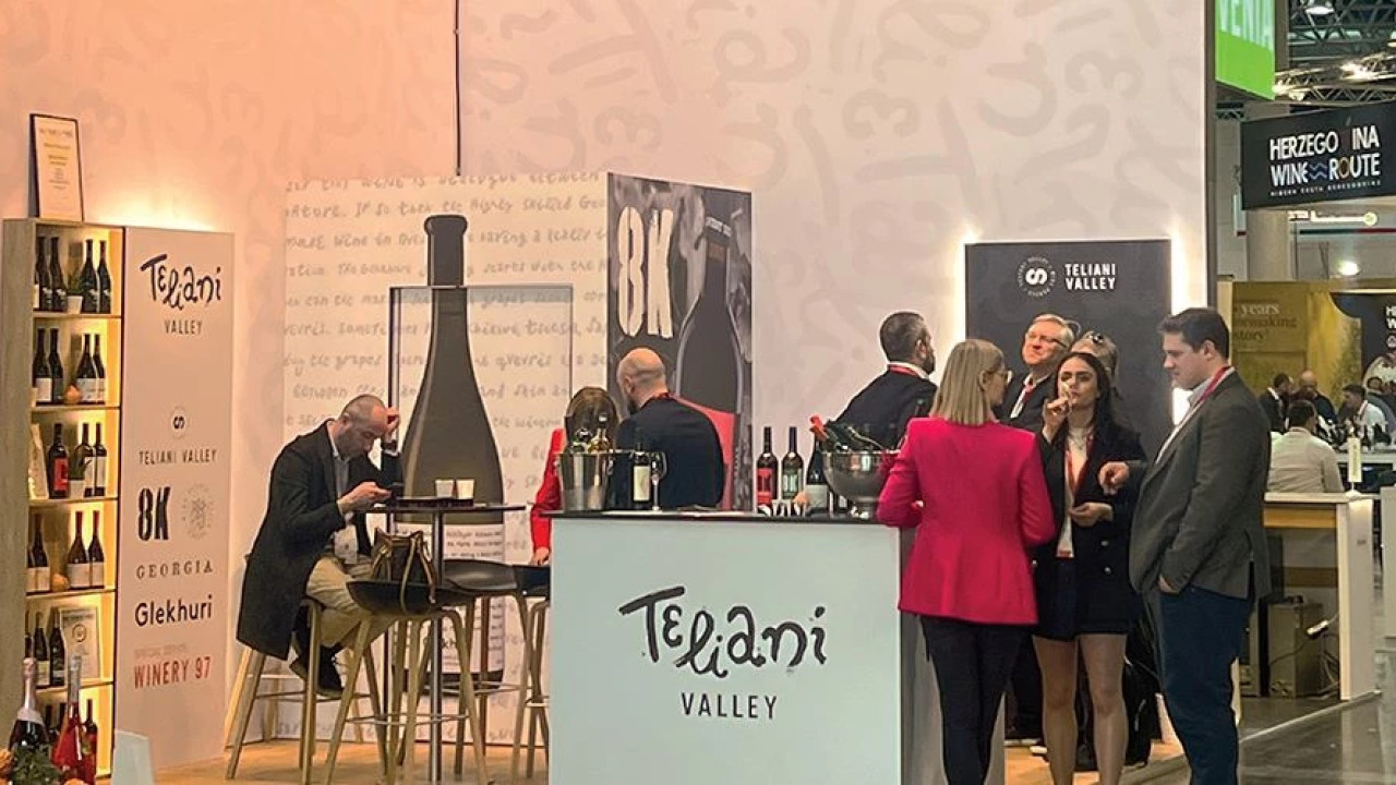 მეღვინეობა "თელიანი ველის" მასშტაბური წარდგენა საერთაშორისო გამოფენაზე